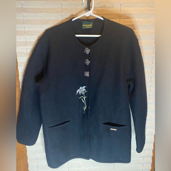 Jackets & Coats | Vintage Geiger Collection Boiled Wool Jacket | Poshmark